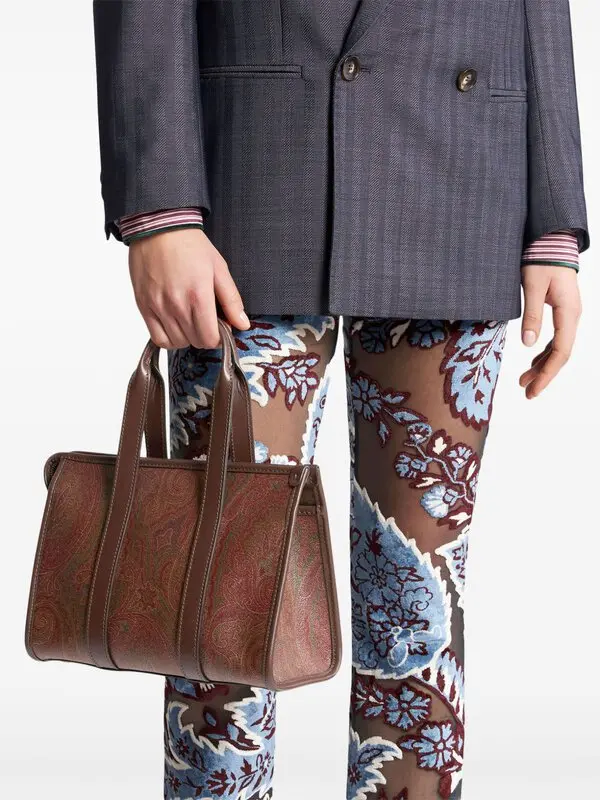 Etro Paisley Print Small Tote Bag - Multicolor