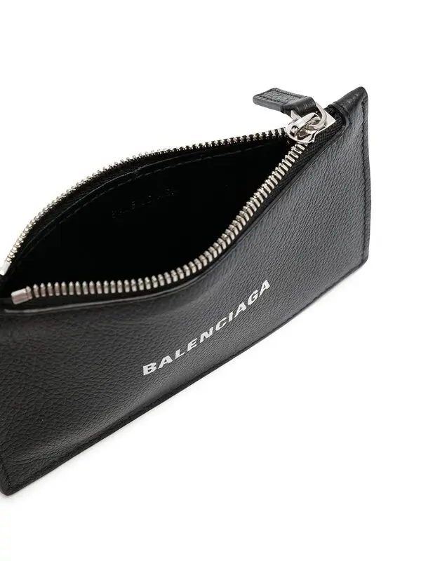 Balenciaga Cash Leather Card Case