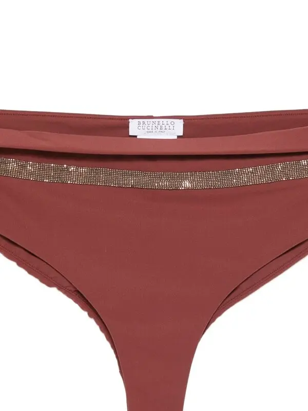 Brunello Cucinelli Embellished Bikini Bottom