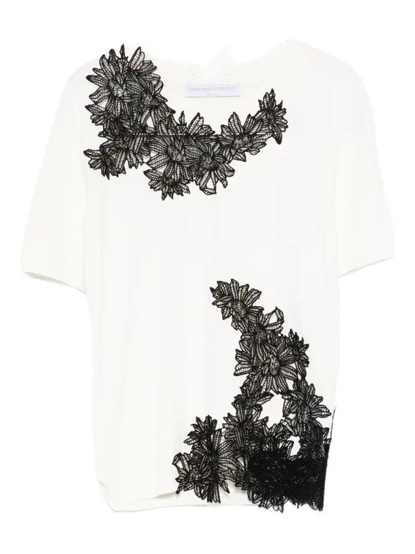ERMANO SCERVINO Ermanno Scervino Embroidered Top - Multicolor