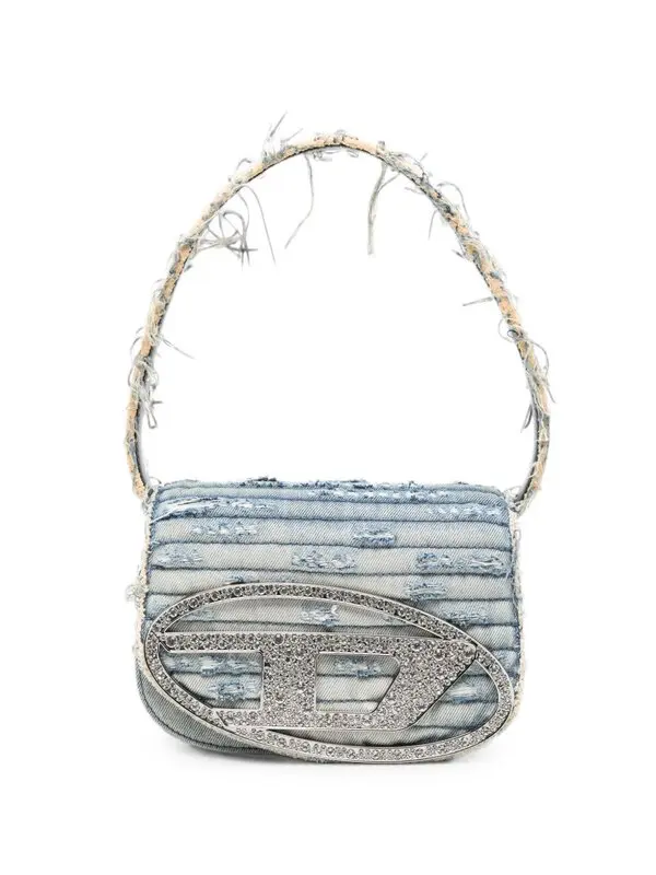 DIESEL® 1dr Leather Shoulder Bag - Multicolor