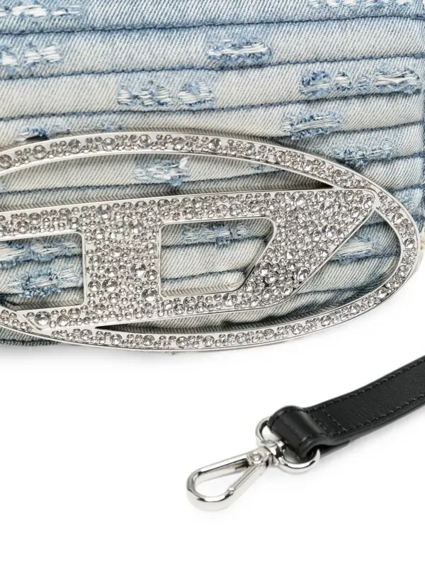 DIESEL® 1dr Leather Shoulder Bag - Multicolor