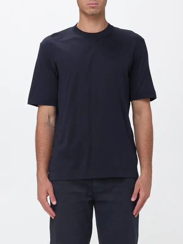 Zegna T-shirt Navy - Blue