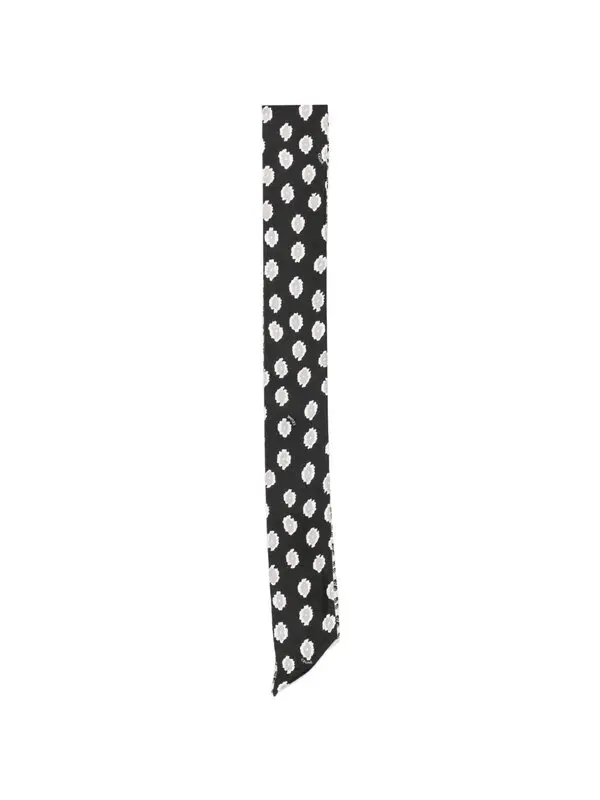 Celine Printed Silk Lavalliere - Multicolor