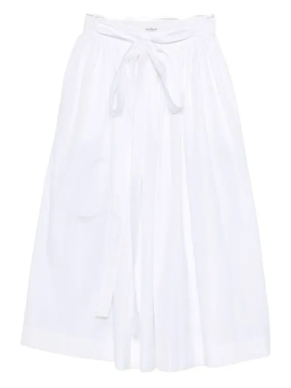 ERMANO SCERVINO Ermanno Scervino Cotton Gathered Waist A-line Skirt