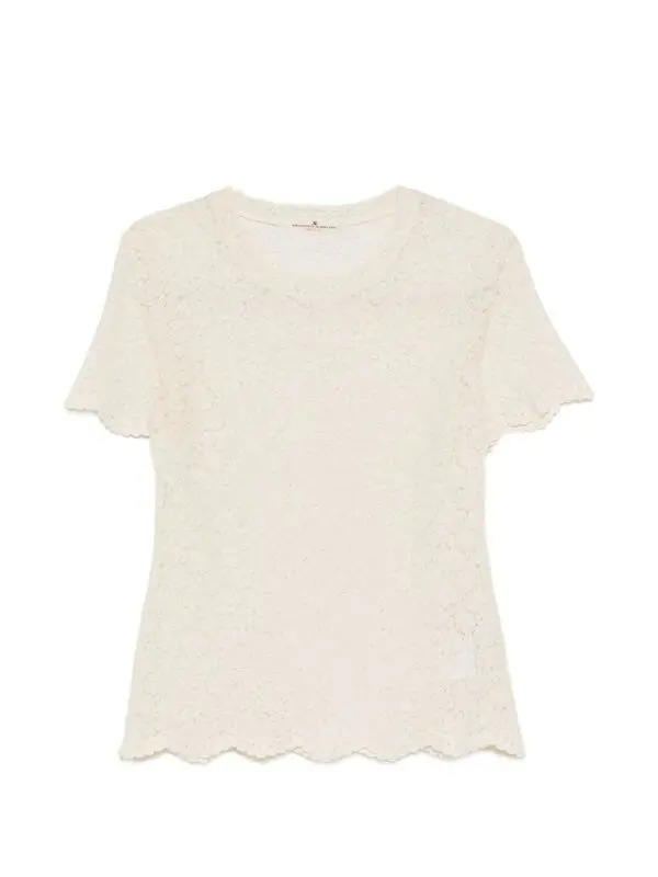 ERMANO SCERVINO Ermanno Scervino Lace T-shirt