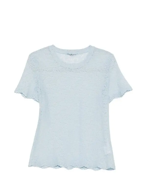 ERMANO SCERVINO Ermanno Scervino Short Sleeve Embroidered T-shirt