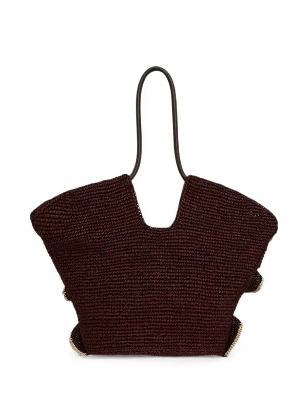 Zimmermann Goldentime Raffia Tote - Multicolor