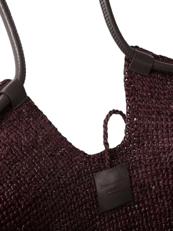 Zimmermann Goldentime Raffia Tote - Multicolor