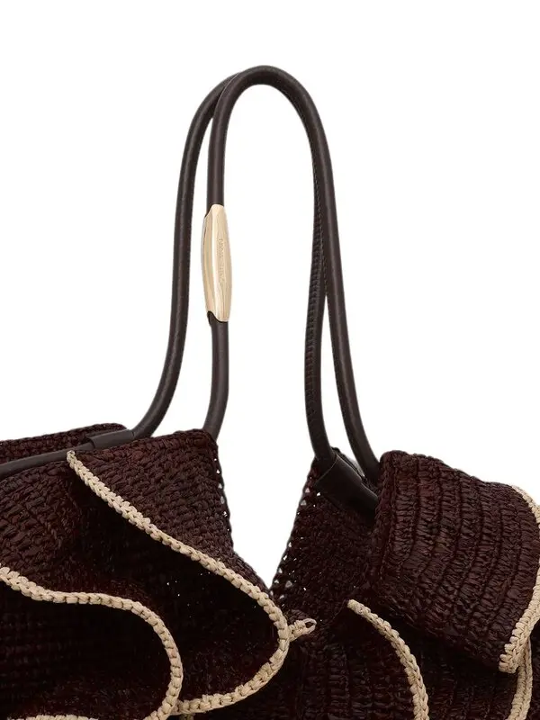 Zimmermann Goldentime Raffia Tote - Multicolor