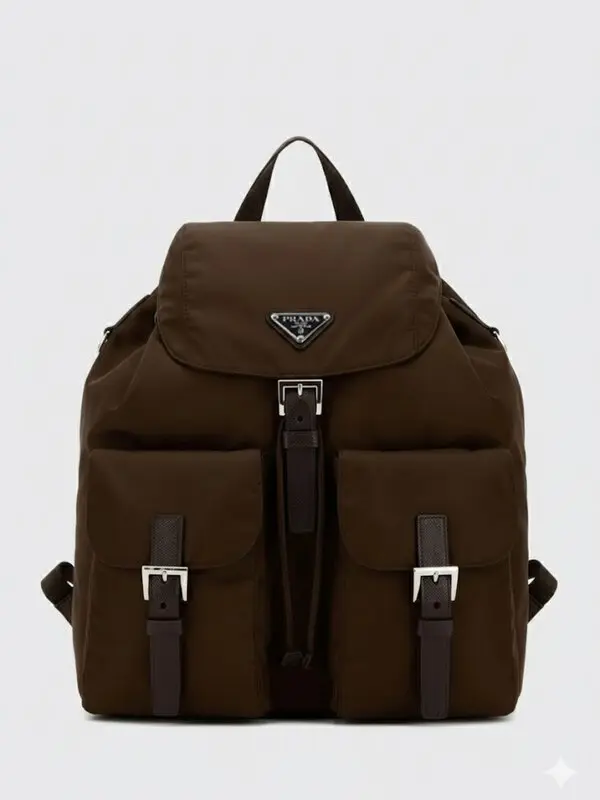 Prada Backpack Burnt