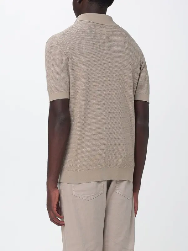 Zegna Polo Shirt Beige