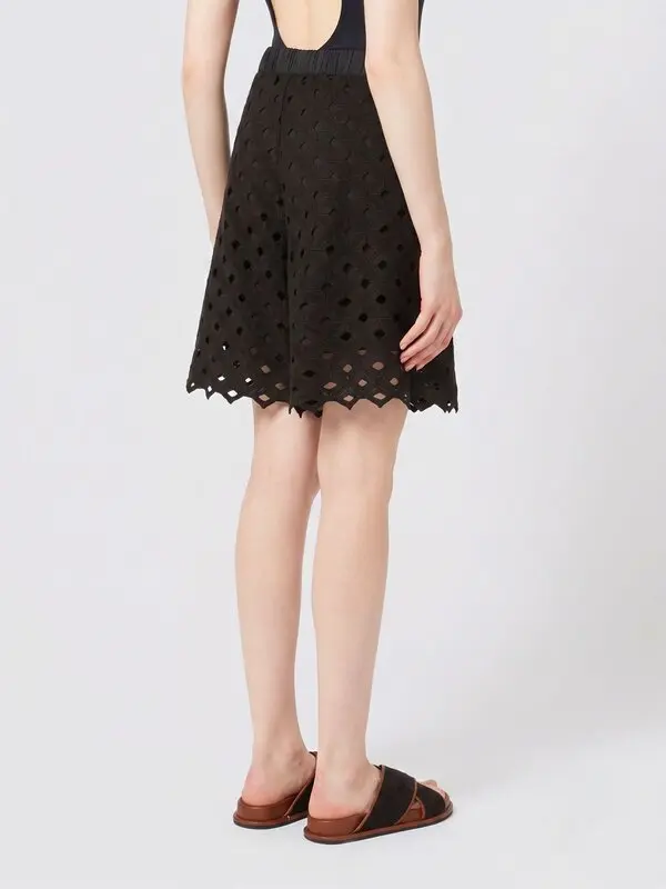 Max Mara Broderie Anglaise Shorts