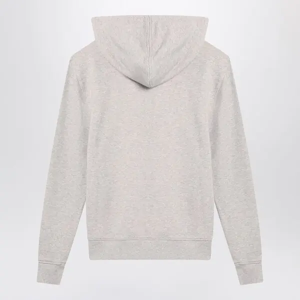AMI Paris Grey De Coeur Hoodie