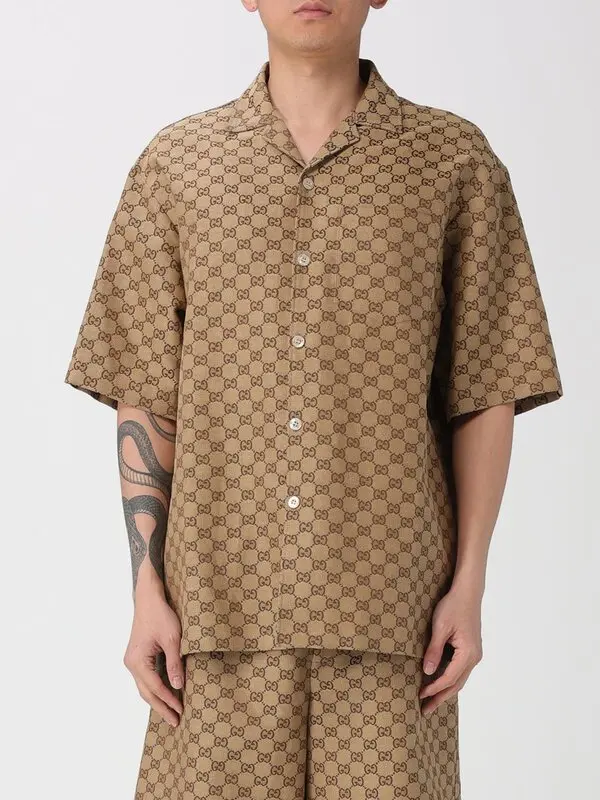 Gucci Shirt Camel