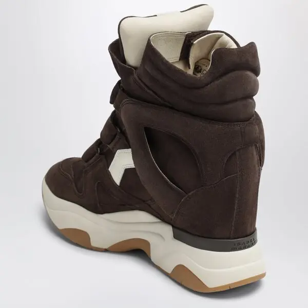 Isabel Marant Étoile Suede Wedge Sneakers