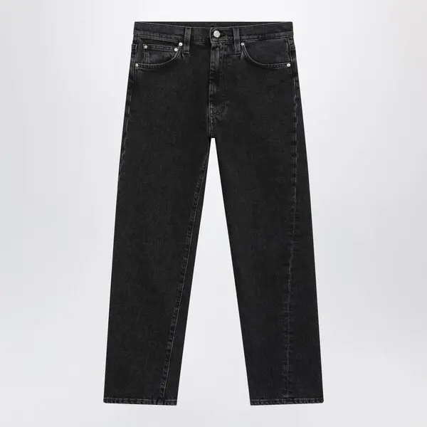 TOTEME Dark Grey Washed Ankle-length Jeans - Gray