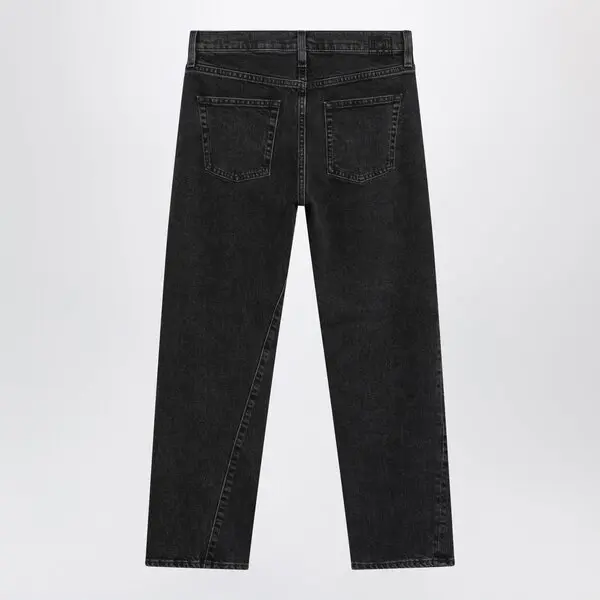 TOTEME Dark Grey Washed Ankle-length Jeans - Gray