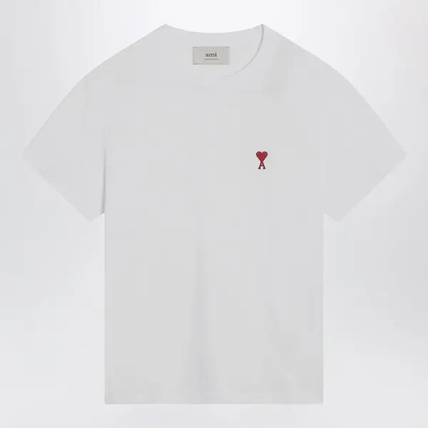 AMI Paris De Coeur T-shirt - White