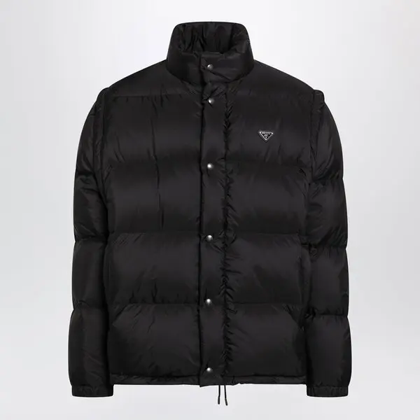 Prada Convertible Re-nylon Down Jacket