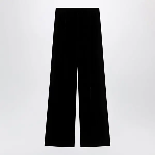 Valentino Garavani Viscose-blend Trousers - Black