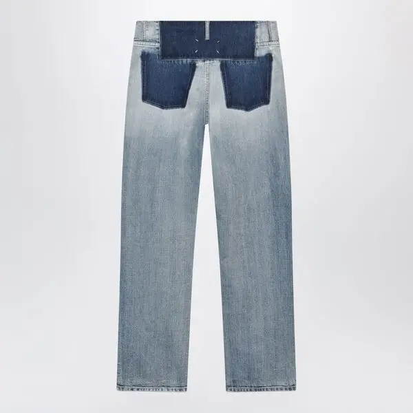 MAISON MARGIELA Patchwork Jeans In Indigo Denim