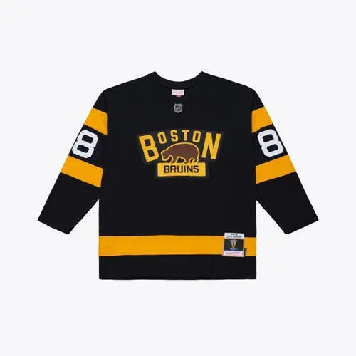 Mitchell & Ness David Pastrnak Boston Bruins 2015 Power Play Jersey - Black