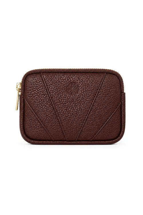 ROSZUAR Crin Ameline Leather Pouch - Chocolate