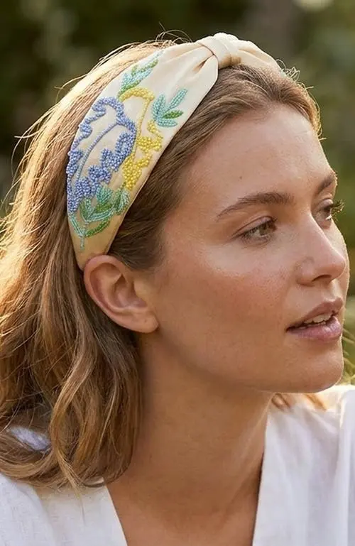 HAIR DRAMA CO. Hair Drama Co Summer Leaf Knotted Headband