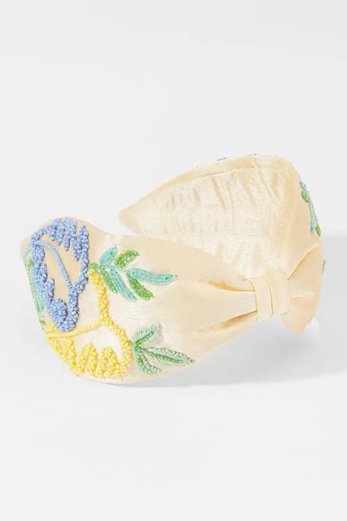 HAIR DRAMA CO. Hair Drama Co Summer Leaf Knotted Headband