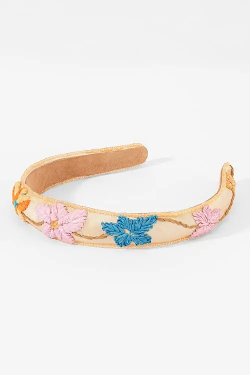 HAIR DRAMA CO Palm Isle Floral Hairband