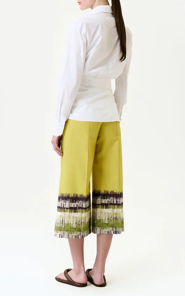 Silvia Tcherassi Malen Cotton Top - White