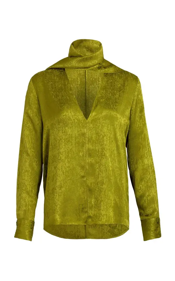 Silvia Tcherassi Omara Top - Green