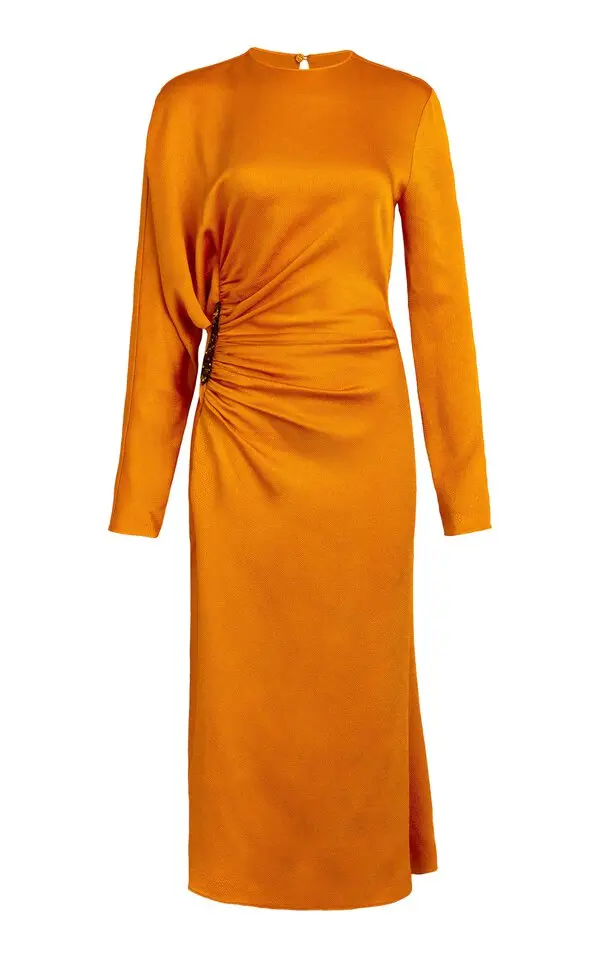 Silvia Tcherassi Shiloh Maxi Dress - Orange
