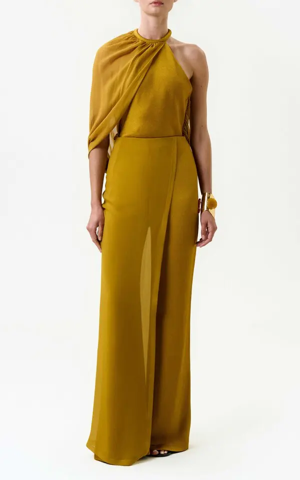 Silvia Tcherassi Milka Silk-blend Top
