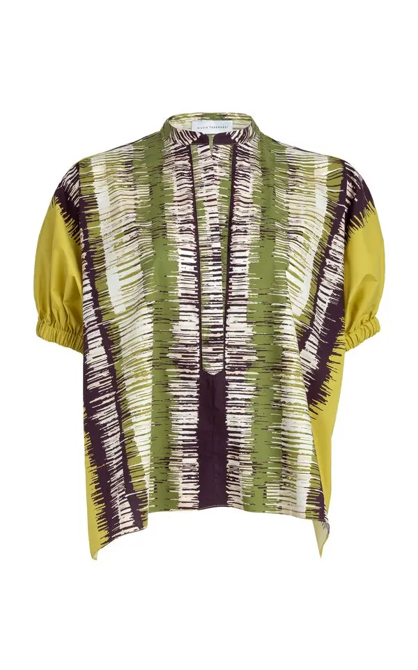 Silvia Tcherassi Susane Cotton Top - Print