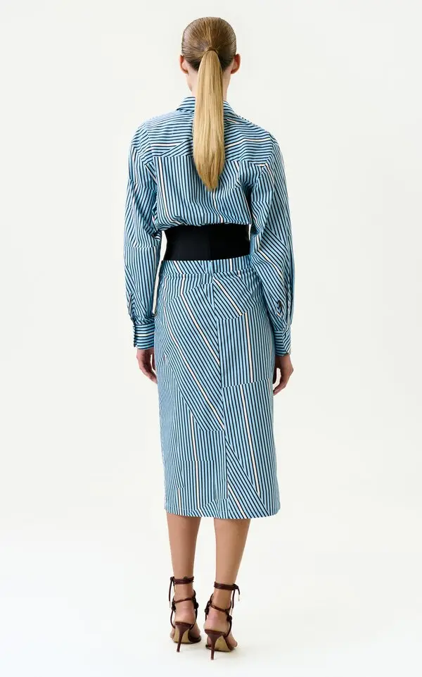 Silvia Tcherassi Lorena Cotton Maxi Dress