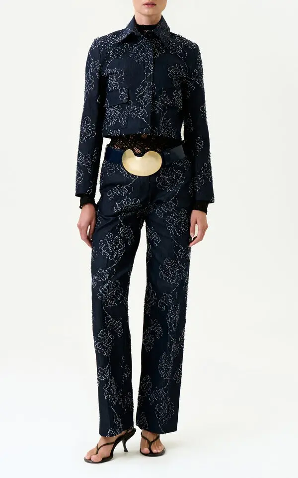 Silvia Tcherassi Zulma Cotton-blend Jacket