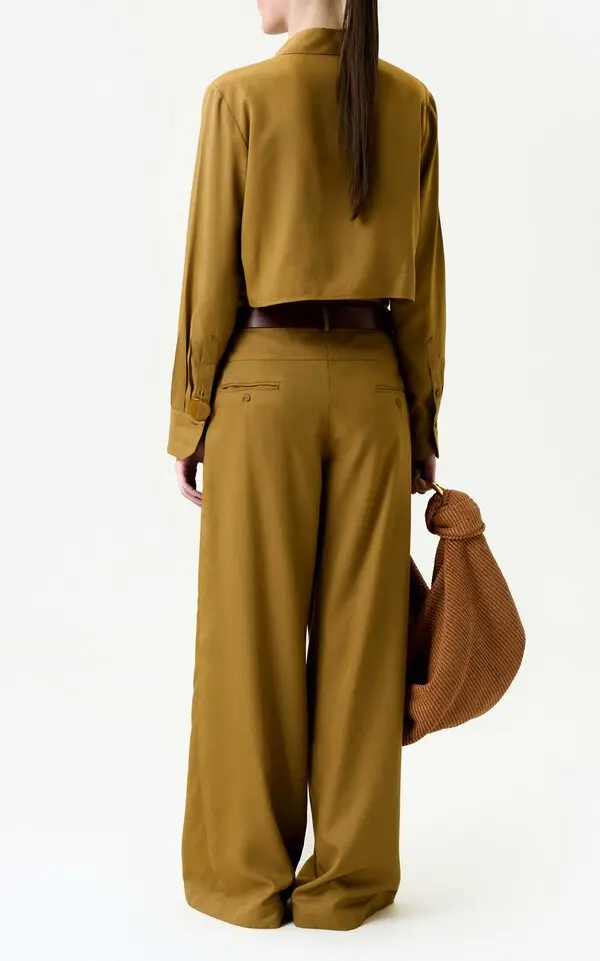 Silvia Tcherassi Opal Straight Leg Pants