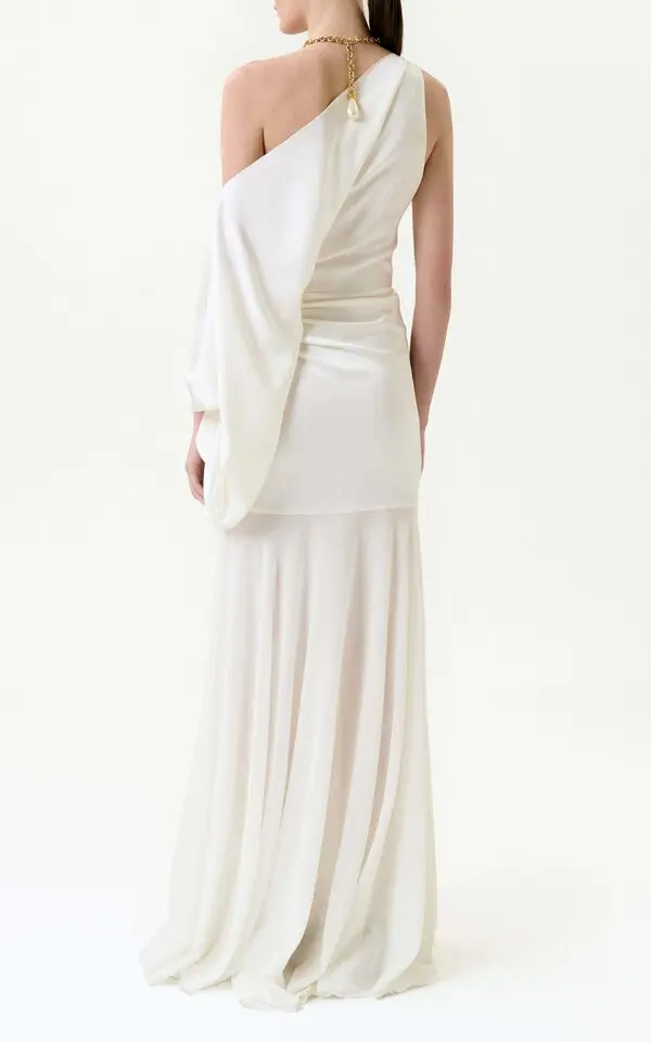 Silvia Tcherassi Emilia Silk Maxi Dress