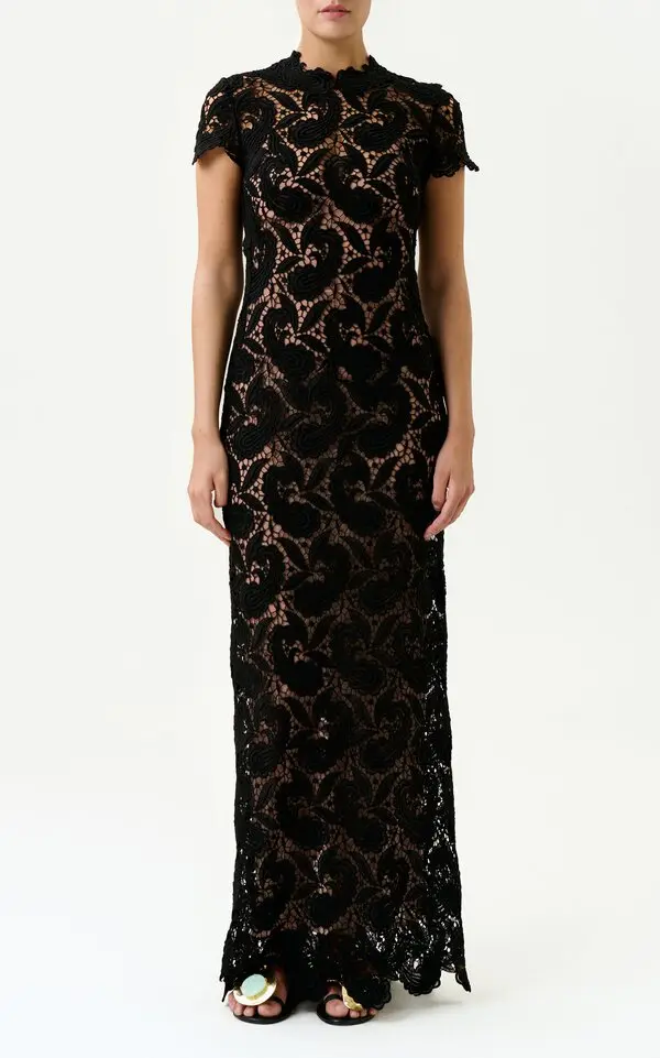 Silvia Tcherassi Roxana Cotton-blend Maxi Dress