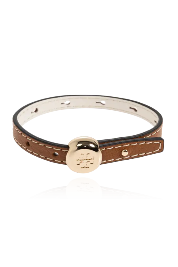 Tory Burch Leather Bracelet - Brown