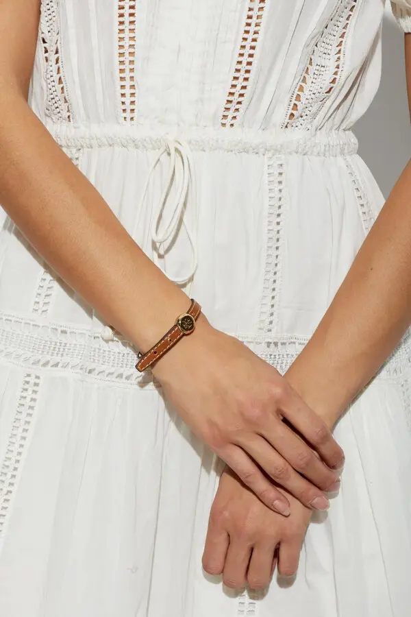 Tory Burch Leather Bracelet