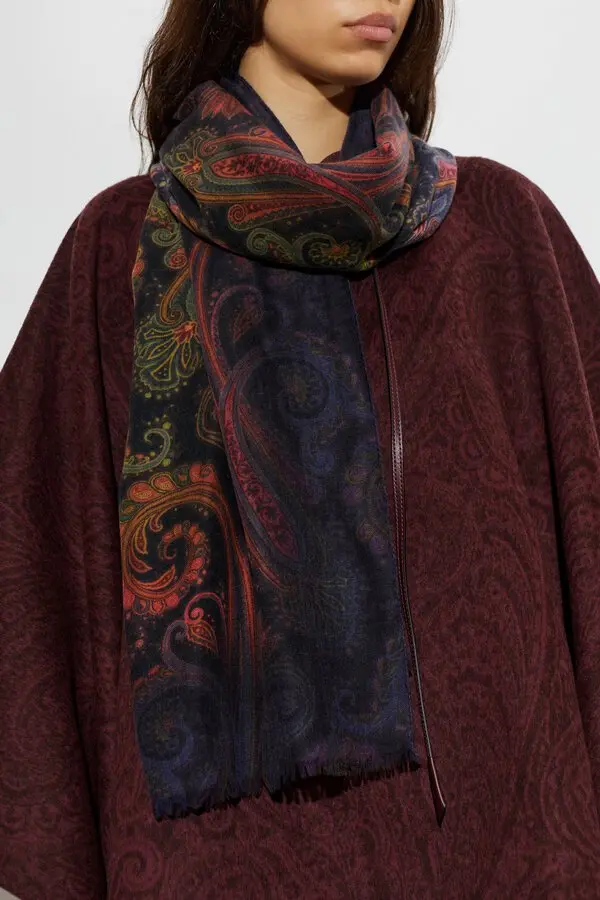 Etro Scarf With Raw Finish