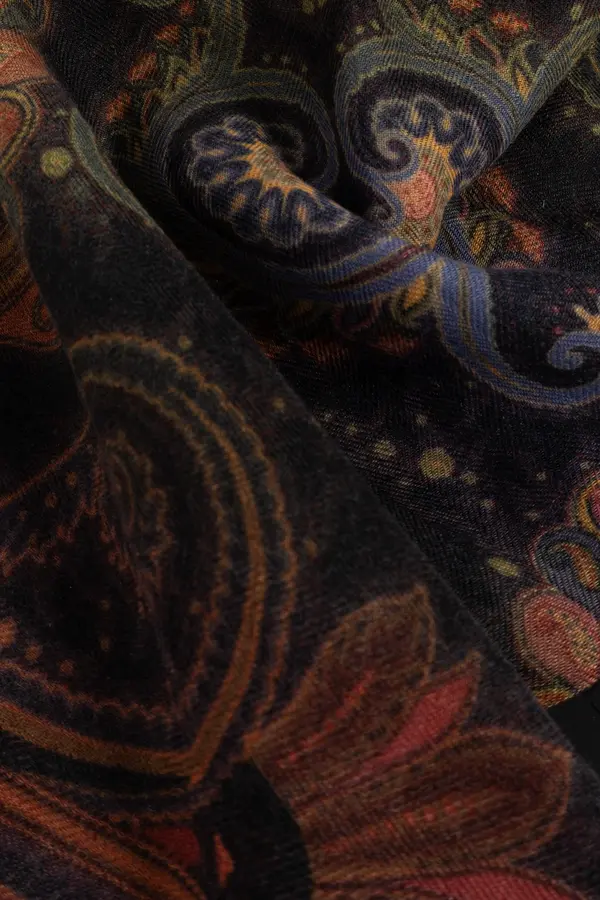 Etro Scarf With Raw Finish