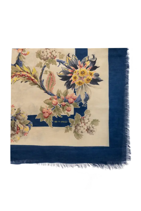 Etro Scarf With Raw Edge