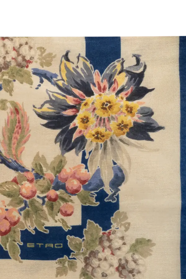 Etro Scarf With Raw Edge