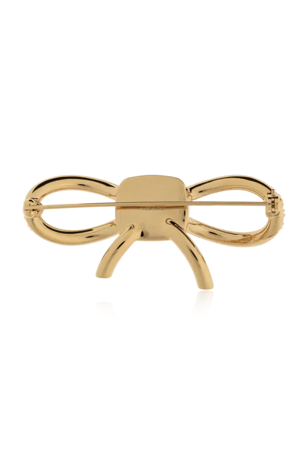 FERRAGAMO Brooch With Shimmering Crystals