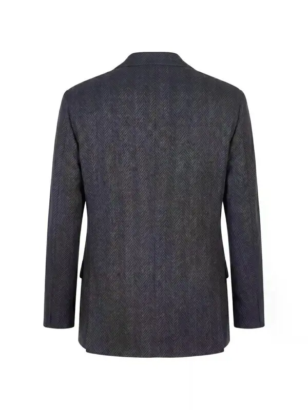 Brunello Cucinelli Herringbone-weave Blazer
