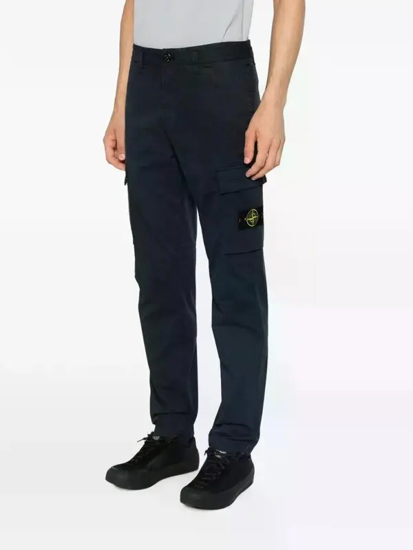 Stone Island Logo-patch Trousers